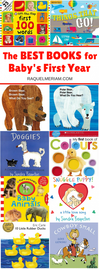 The Best Books for Baby's First Year - Raquel Meriam